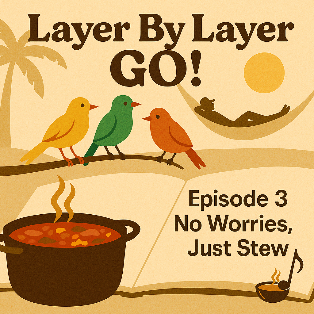 Episode 3 – No Worries, Just Stew - Layer By Layer Go!